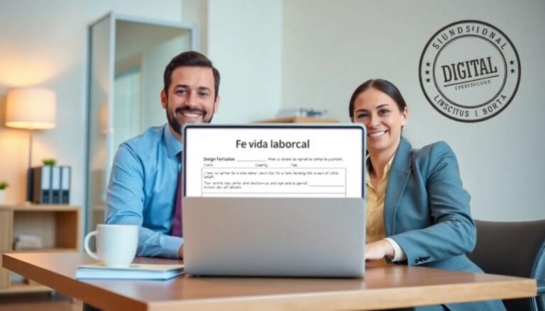 Descargar FE DE VIDA LABORAL - Certificado DIGITAL RÁPIDO