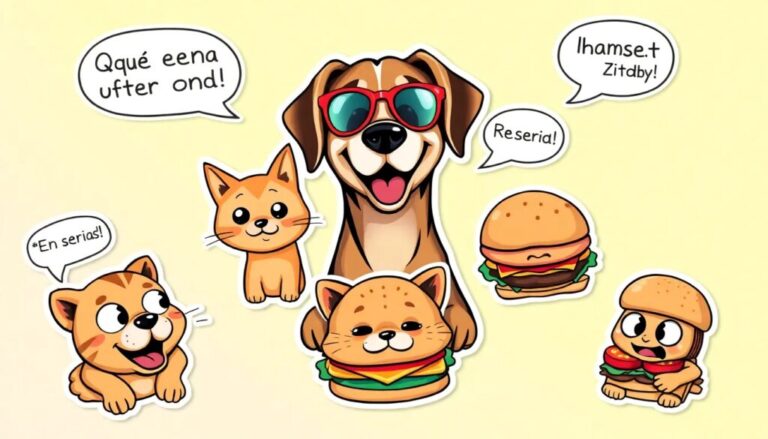 Stickers WHATSAPP graciosos - DESCARGA GRATIS y DIVIÉRTETE