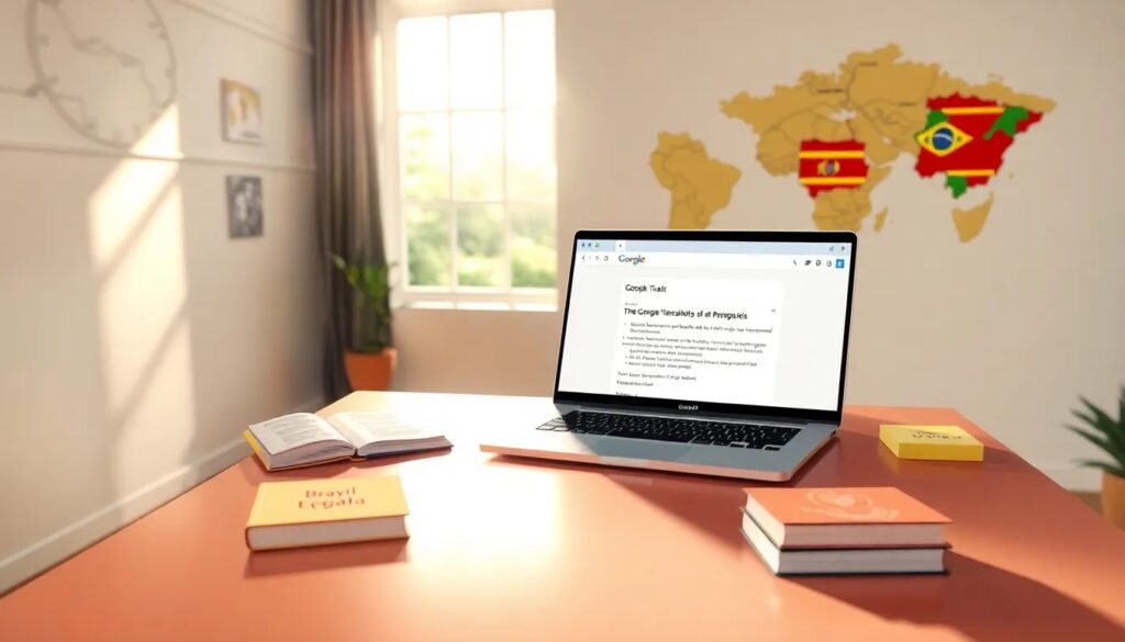 Traductor ESPAÑOL PORTUGUÉS Brasil - Usa GOOGLE FÁCILmente