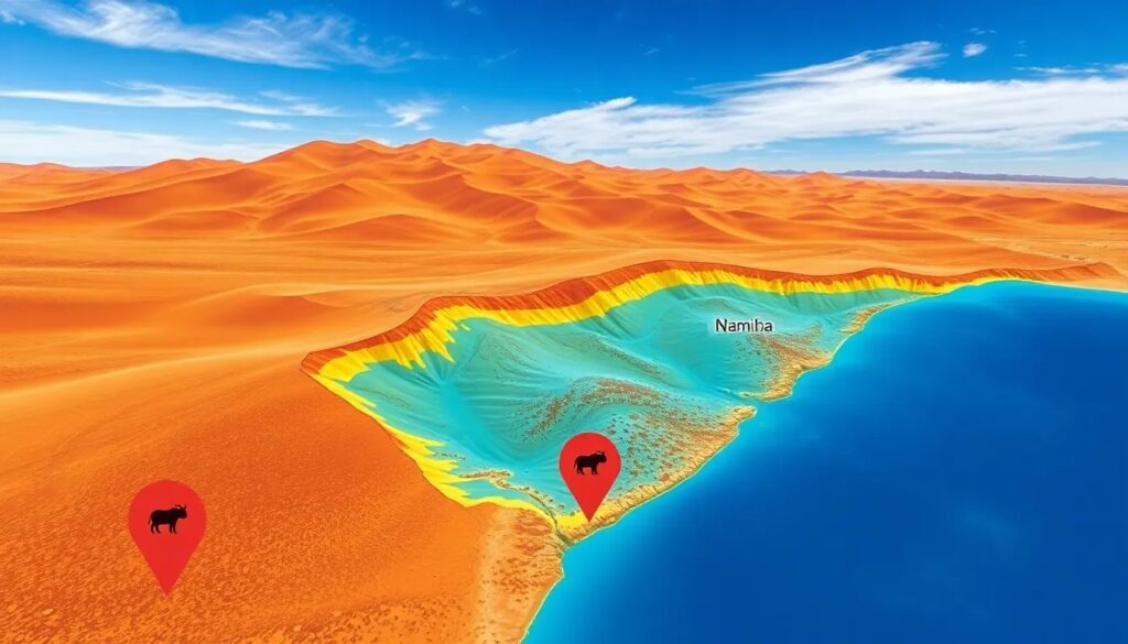 Namibia Google Maps: DESCUBRE el PAÍS en LÍNEA